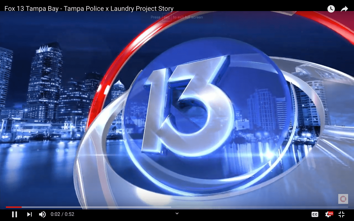 Fox 13 Tampa Bay Tampa Police X Laundry Project Story Laundry Project Fox 13 Tampa Bay Tampa Police X Laundry Project Story Laundry Project